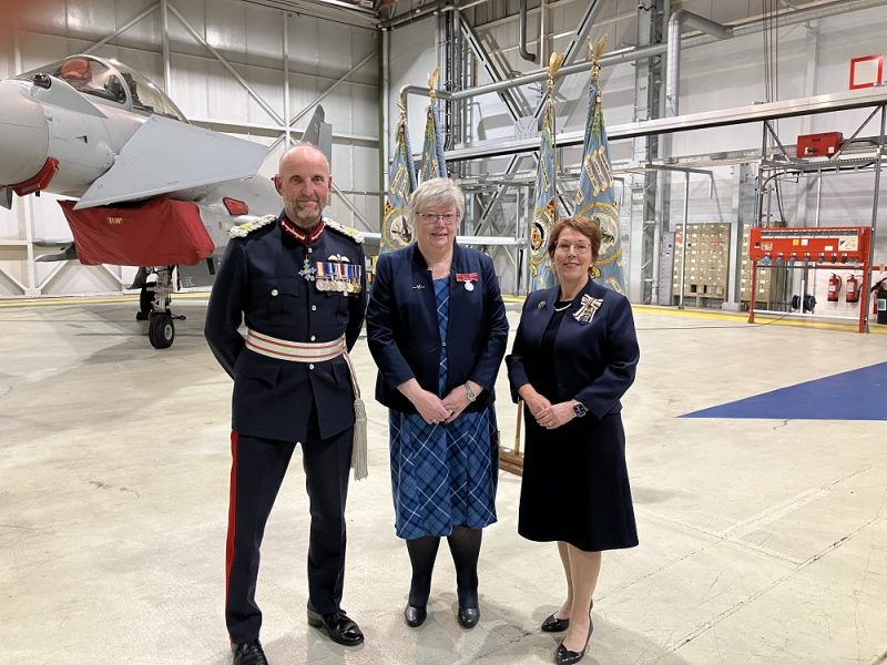 Mrs Gillian Howie presented with a British Empire Medal – Lord ...